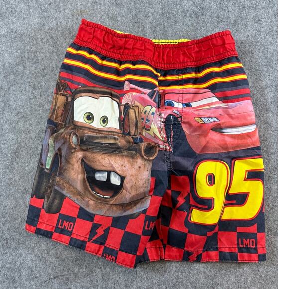 Disney | Swim | Disney Pixar Cars Lightning Mcqueen Mater Swim Trunks ...